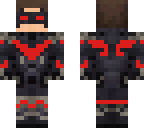 Red Nightwing | Minecraft Skin