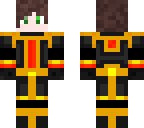 Boy with Adamantine Impervium Armor | Minecraft Skin