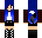 blue wolf | Minecraft Skin