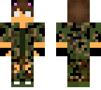 Herobrine Army Boy | Minecraft Skin
