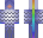 Rainbow Salmon | Minecraft Skin
