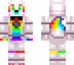 Funtime RainFox Lora | Minecraft Skin