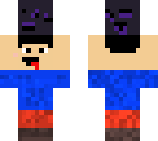Obsidian Steve | Minecraft Skin