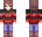 Underfell Frisk | Minecraft Skin