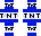 Blue TNT | Minecraft Skin