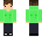 Derpy Slime Boy | Minecraft Skin