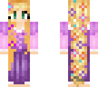 Rapunzel From Tangled Disney Pixar | Minecraft Skin