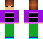 Void Frisk | Minecraft Skin