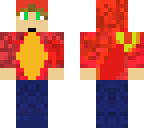 Charmander Jacket | Minecraft Skin