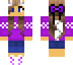 Grey Tabby Cat | Minecraft Skin