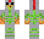 Rainbow Slime Robot | Minecraft Skin