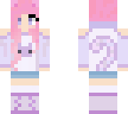 Pink Cat Girl | Minecraft Skin