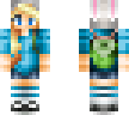 Fiona From Adventure Time | Minecraft Skin