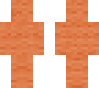 orange wool | Minecraft Skin