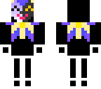 Dimentio from Super Paper Mario | Minecraft Skin