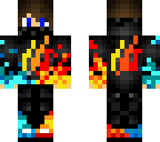 Fire Logo | Minecraft Skin
