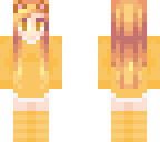 kawaii girl with fox ears | Minecraft Skin
