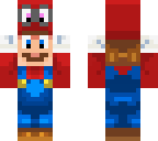 Mario With Cappy | Minecraft Skin