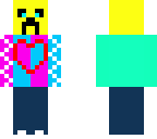 Creepe hart | Minecraft Skin