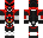 Red Psycho Ranger | Minecraft Skin