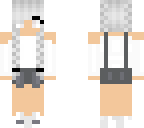 Minecraft Girl Skin With Braids | Minecraft Skin