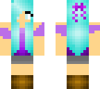 cute smart girl | Minecraft Skin