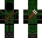 grijze jager | Minecraft Skin