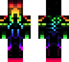 Neon Creeper | Minecraft Skin