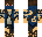 Sobrevivente do The Walking craft | Minecraft Skin