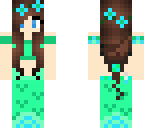 cute mermaid | Minecraft Skin