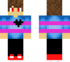 Male Underswap Frisk | Minecraft Skin