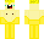 Super Saiyan Banana Man | Minecraft Skin