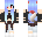 Ultima wolf girl | Minecraft Skin