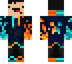 derp fire and ice boy | Minecraft Skin