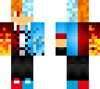 fire and ice | Minecraft Skins