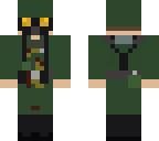 WW1 German assualt stormtrooper | Minecraft Skin