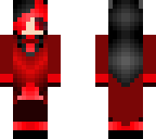 Girl ever smiling alastor unfinished | Minecraft Skin