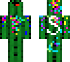 Derpy Cactus WilburTheSloth Version | Minecraft Skin