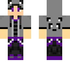 grey panda | Minecraft Skin