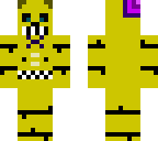 Nightmare Fredbear | Minecraft Skin
