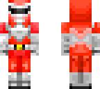 Red Power Ranger | Minecraft Skin