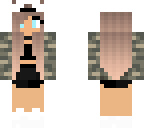 Cool Army Girl | Minecraft Skin