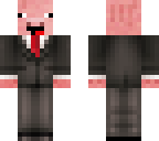derp pig in a suit | Minecraft Skin