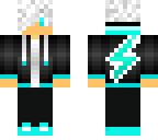 blue lightning boy | Minecraft Skin