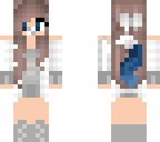 Baby Werewolf girl | Minecraft Skin