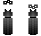 Black dress base | Minecraft Skin