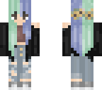 half and half | Minecraft Skin