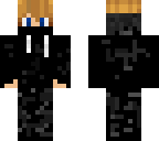 Black hoodie | Minecraft Skin