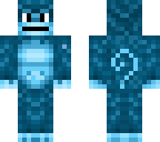 Blue Monkey | Minecraft Skin