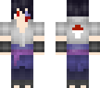 Sasuke Uchiha Rinne-Sharingan | Minecraft Skin